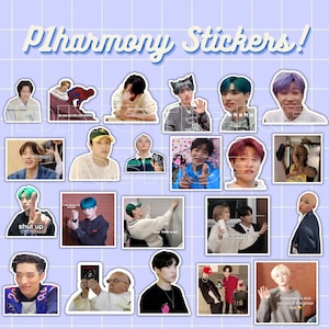 Handmade P1harmony Meme Stickers Piwon P1harmony Keeho Theo Intak Jiung ...