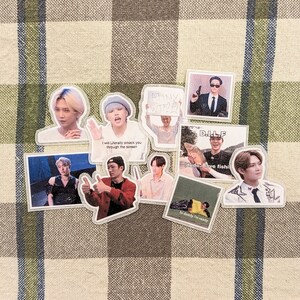 Handmade Ateez Meme Sticker Grab Bag Wooyoung Sticker Ateez San Sticker ...