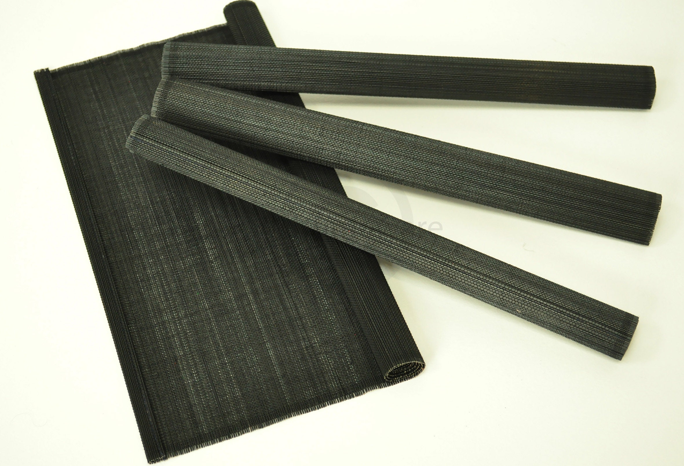 Bamboo Wood Handmade Bamboo Placemats Table Mats, Pack of 4, Fine ...