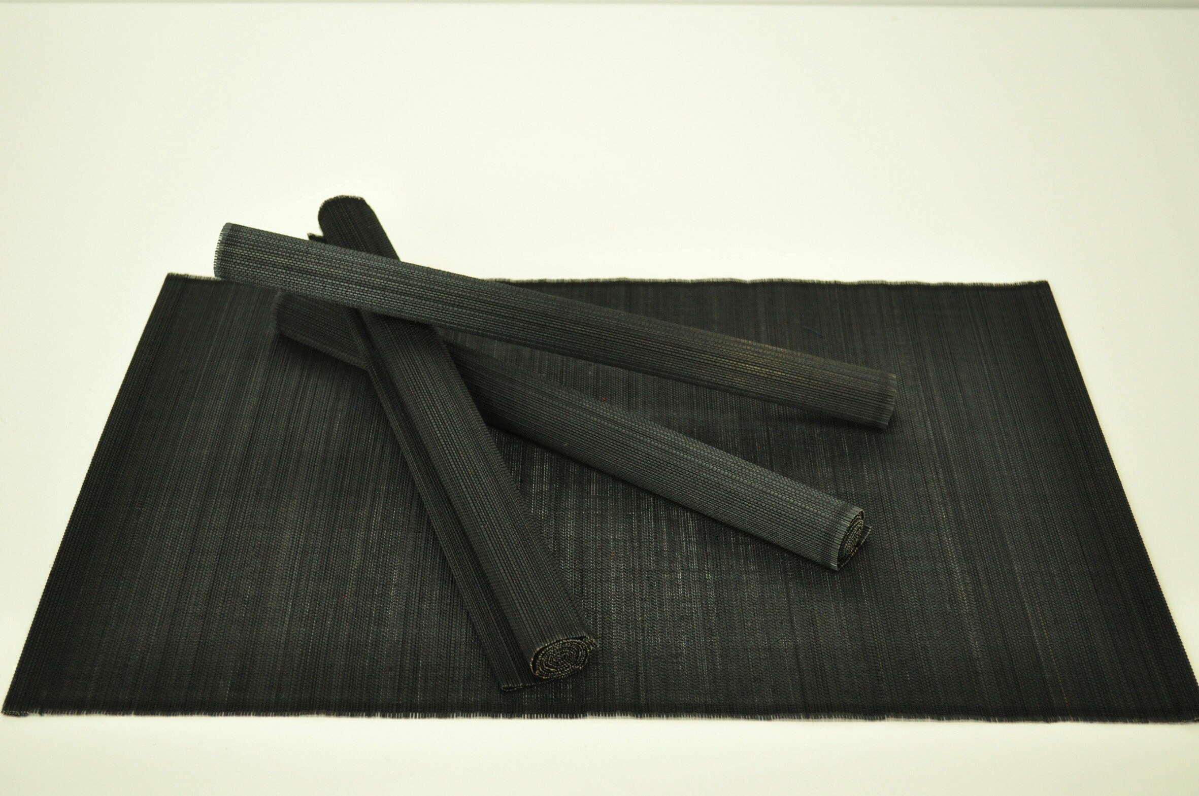 Bamboo Wood Handmade Bamboo Placemats Table Mats, Pack of 4, Fine ...