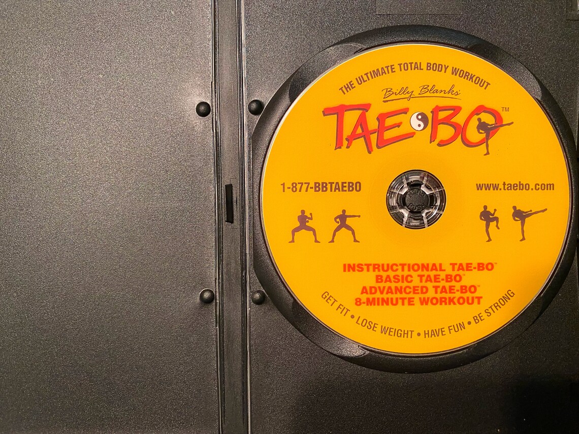 Original Billy Blanks Tae Bo DVD, Tae Bo Workout DVD, Tae Bo Workouts ...