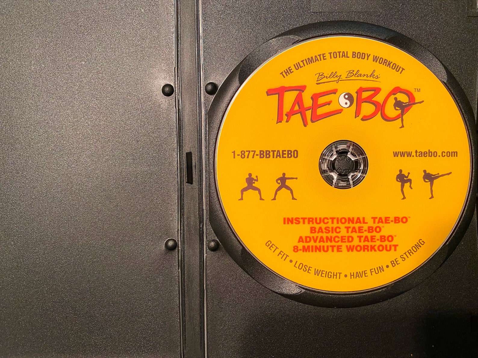 Original Billy Blanks Tae Bo DVD, Tae Bo Workout DVD, Tae Bo Workouts ...