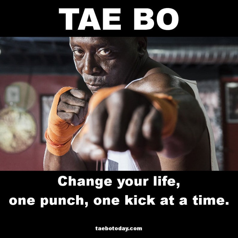 Original Billy Blanks Tae Bo DVD, Tae Bo Workout DVD, Tae Bo Workouts ...