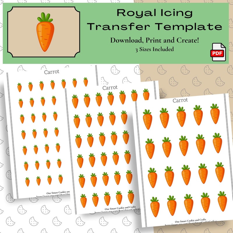 Royal Icing Vegetables - Etsy