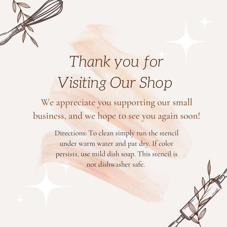 Tool Cookie Stencil/background Stencil/mylar - Etsy