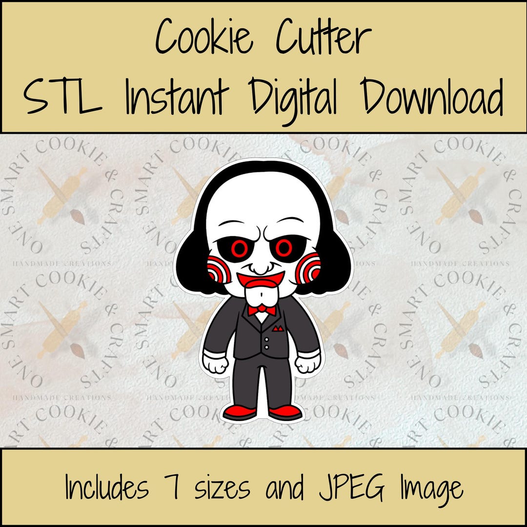 Villain Cookie Cutter Stl/monster Cookie Cutter Stl/monster Cookie ...