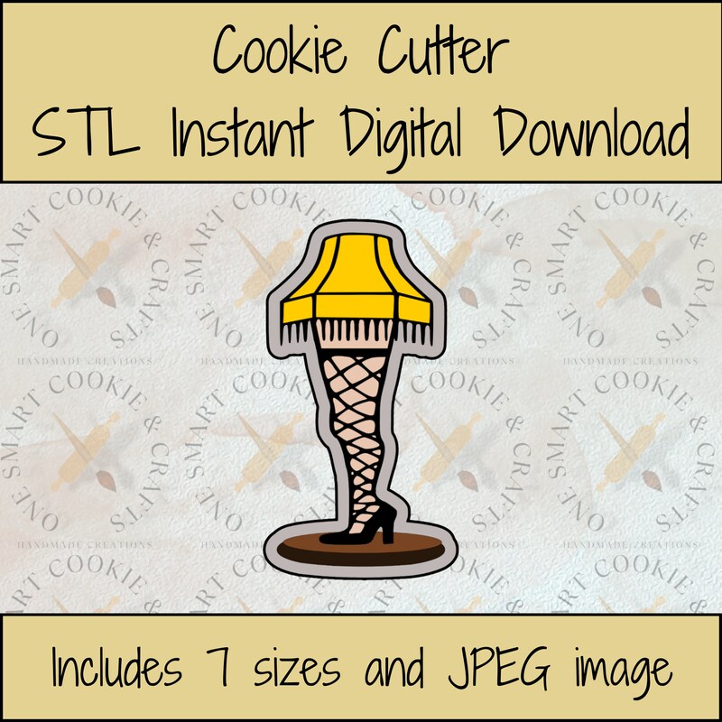 Leg Lamp Cookie Cutter - Etsy