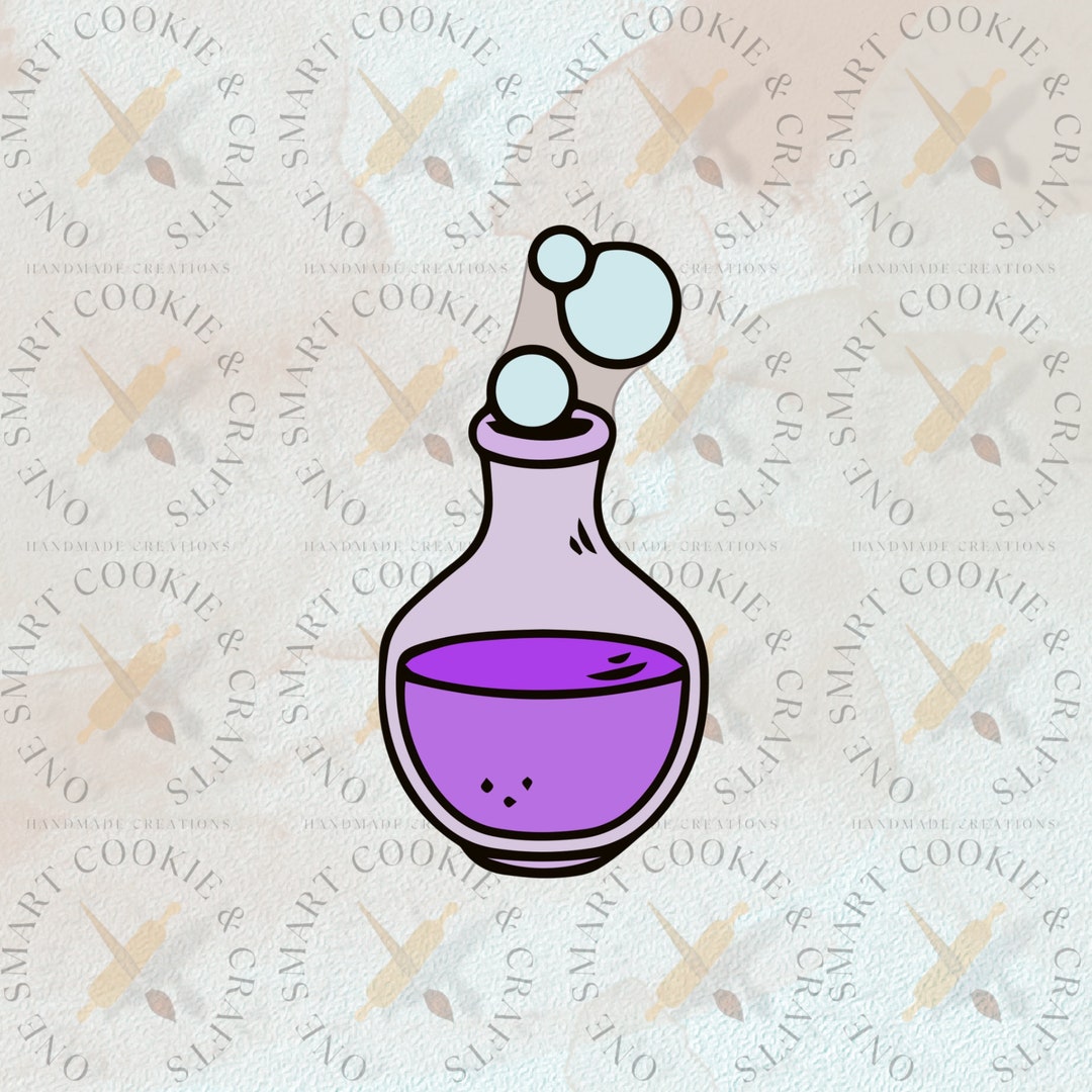 Potion Cookie Cutter/halloween Cookie Cutter/witch Cookie Cutter/potion ...