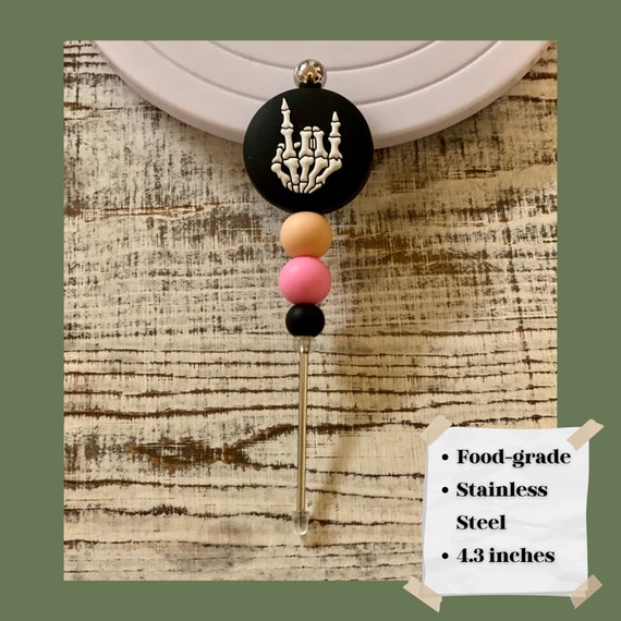 Skeleton Cookie Scribe/beaded Cookie Scribe/scribe Tool/pokey - Etsy
