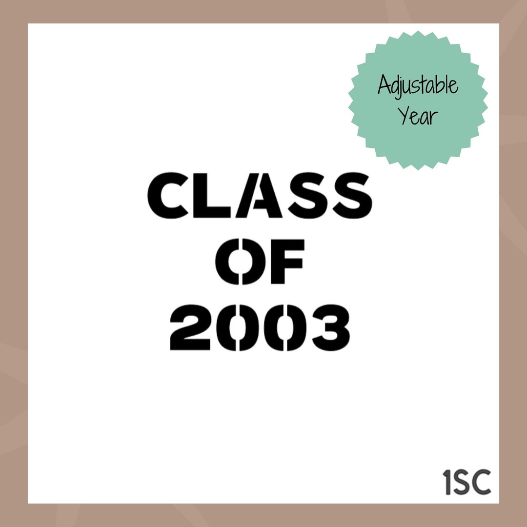 Graduation Cookie Stencil/high School Reunion Cookie/college Reunion ...