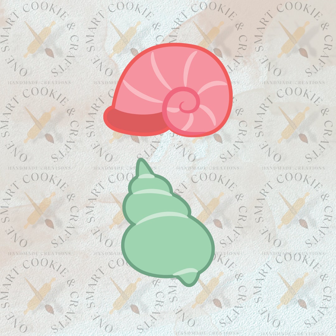 Seashell Cookie Cutter/beach Cookie Cutter/shell Cookie Cutter/mermaid ...