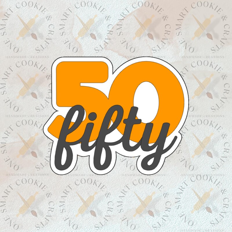 50th Birthday Cookies - Etsy