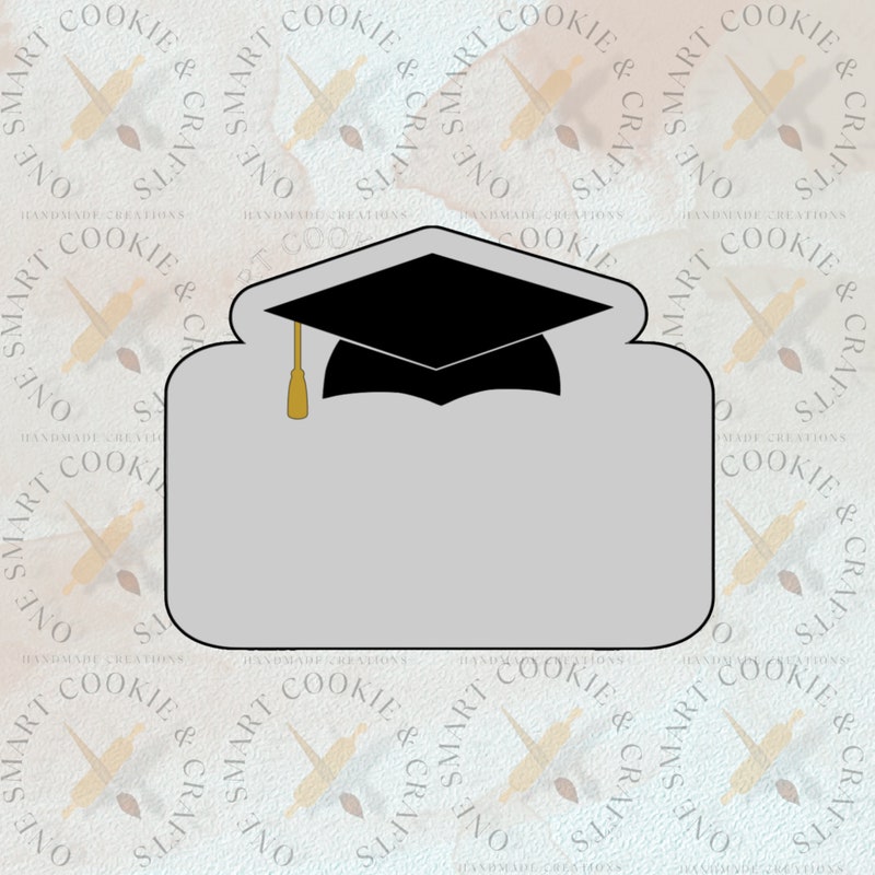 Graduation Cap Cookie - Etsy