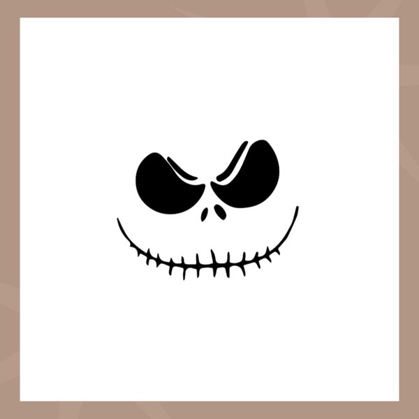Jack Skellington Stencils - Etsy