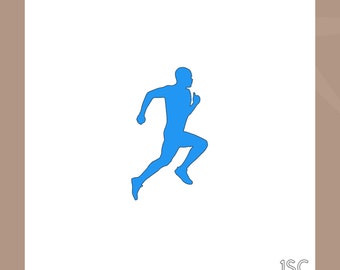 Female Runner 783-A109 Stencil - Etsy