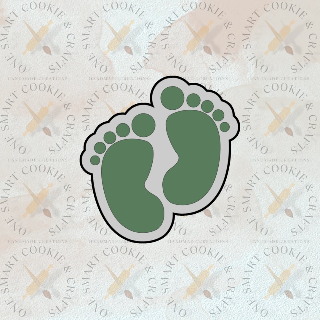 Baby Feet Cookie Cutter/baby Shower Cookie Cutter/baby Cookie Cutter ...