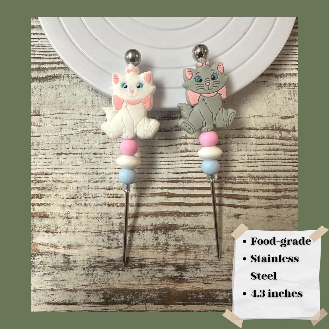 Cat Cookie Scribe/beaded Cookie Scribe/scribe Tool/cake Tool/pokey Tool ...