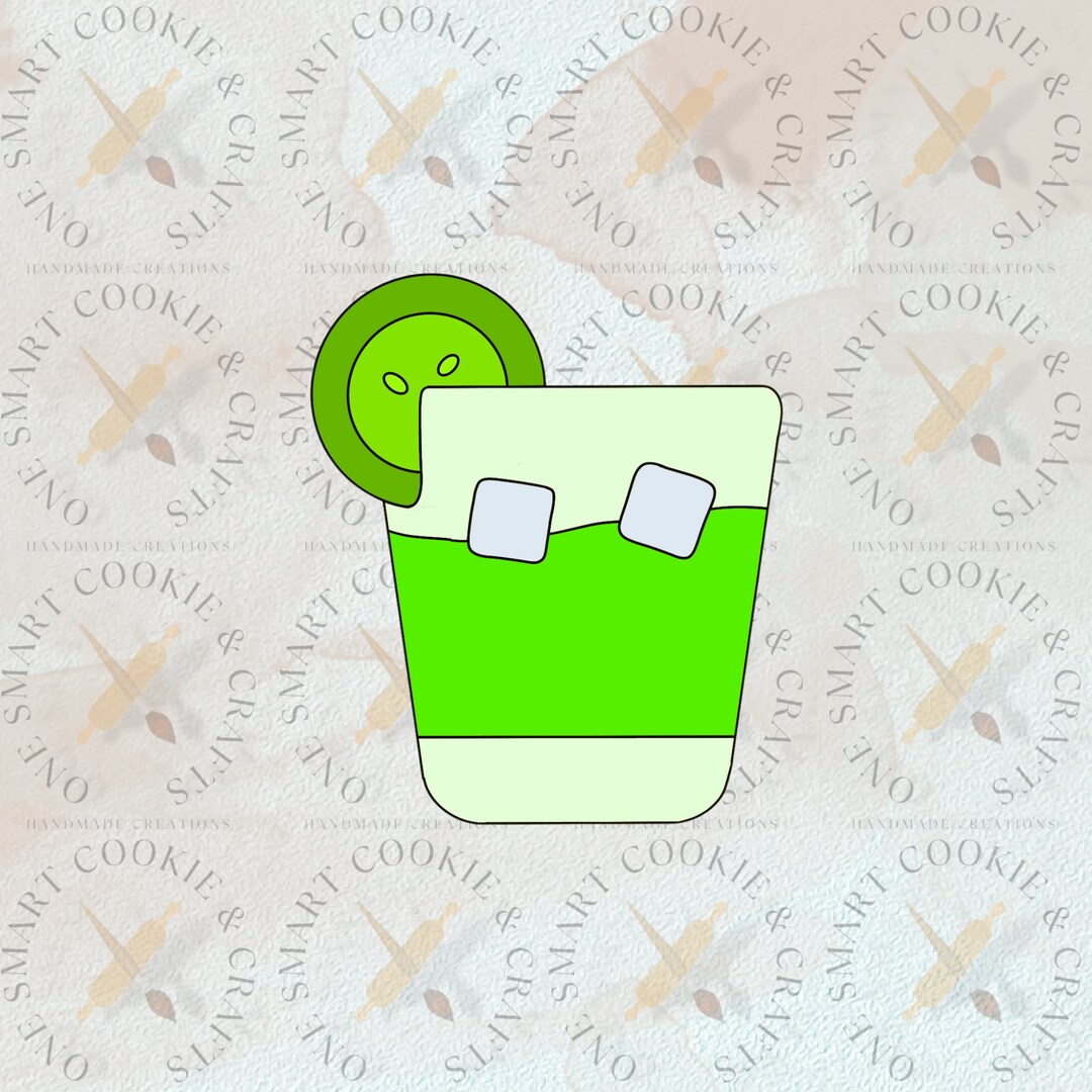 Shot Glass Cookie Cutter/alcohol Cookie Cutter/bartender Cookie Cutter ...