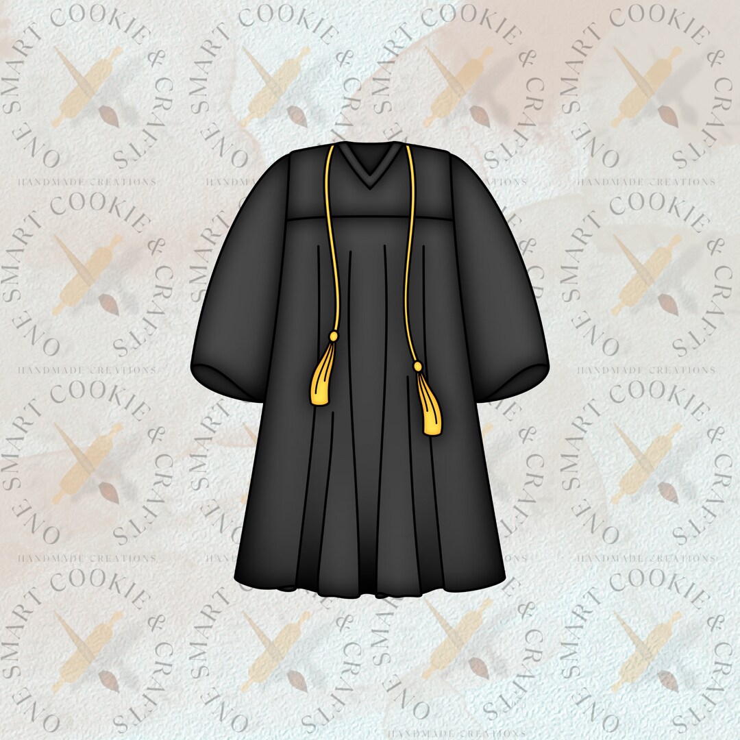 Graduation Gown Cookie Cutter/grad Cookie Cutter/graduation Cookie ...