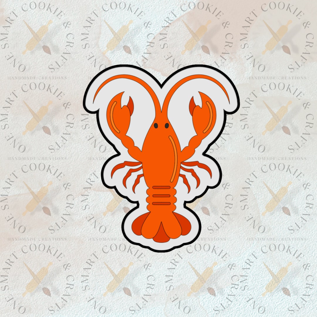 Crawfish Cookie Cutter/louisiana Cookie Cutter/mardi Gras Cookie Cutter ...