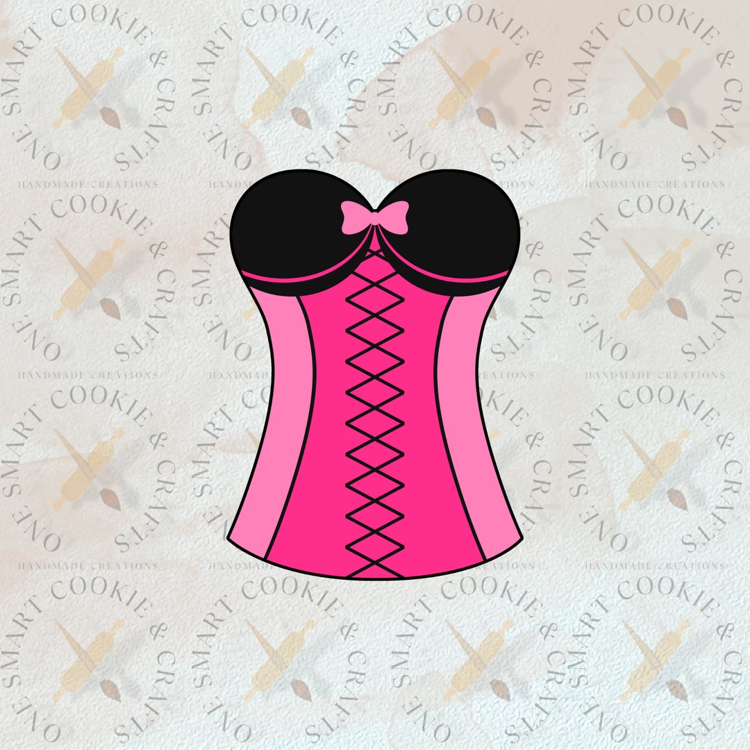 Corset Cookie Cutter/lingerie Cookie Cutter/valentine Cookie Cutter ...