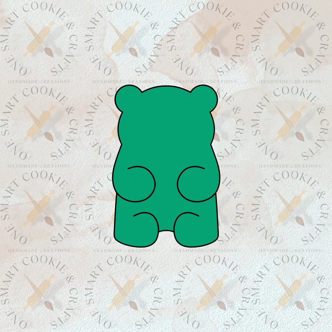 Gummy Bear Cookie Cutter/candy Cookie Cutter/gum Drop Cookie Cutter ...