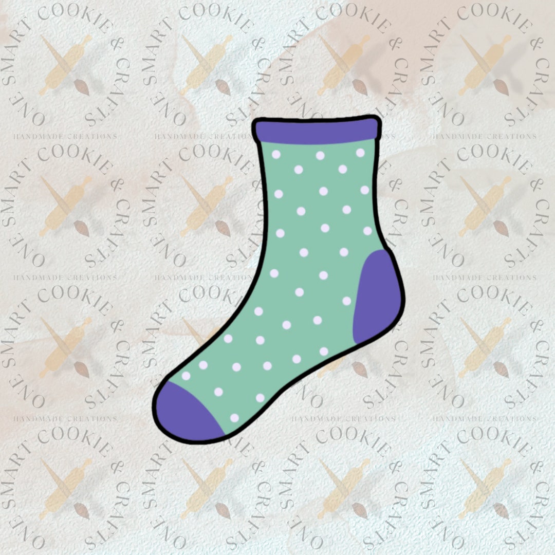 Sock Cookie Cutter/clothes Cookie Cutter/baby Cookie Cutter/winter ...