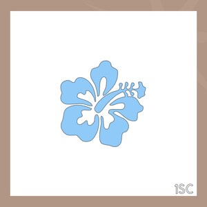 Pochoir à biscuits fleur/Biscuit à l'hibiscus/pochoir en mylar/pochoir ...