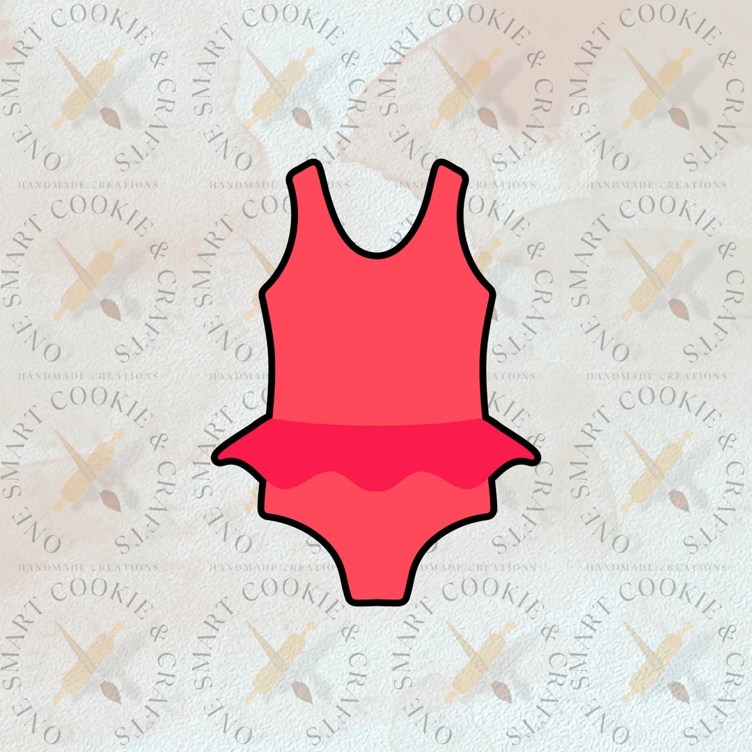 Swimsuit Cookie Cutter/kid Swimsuit Cookie Cutter/pool Cookie Cutter ...