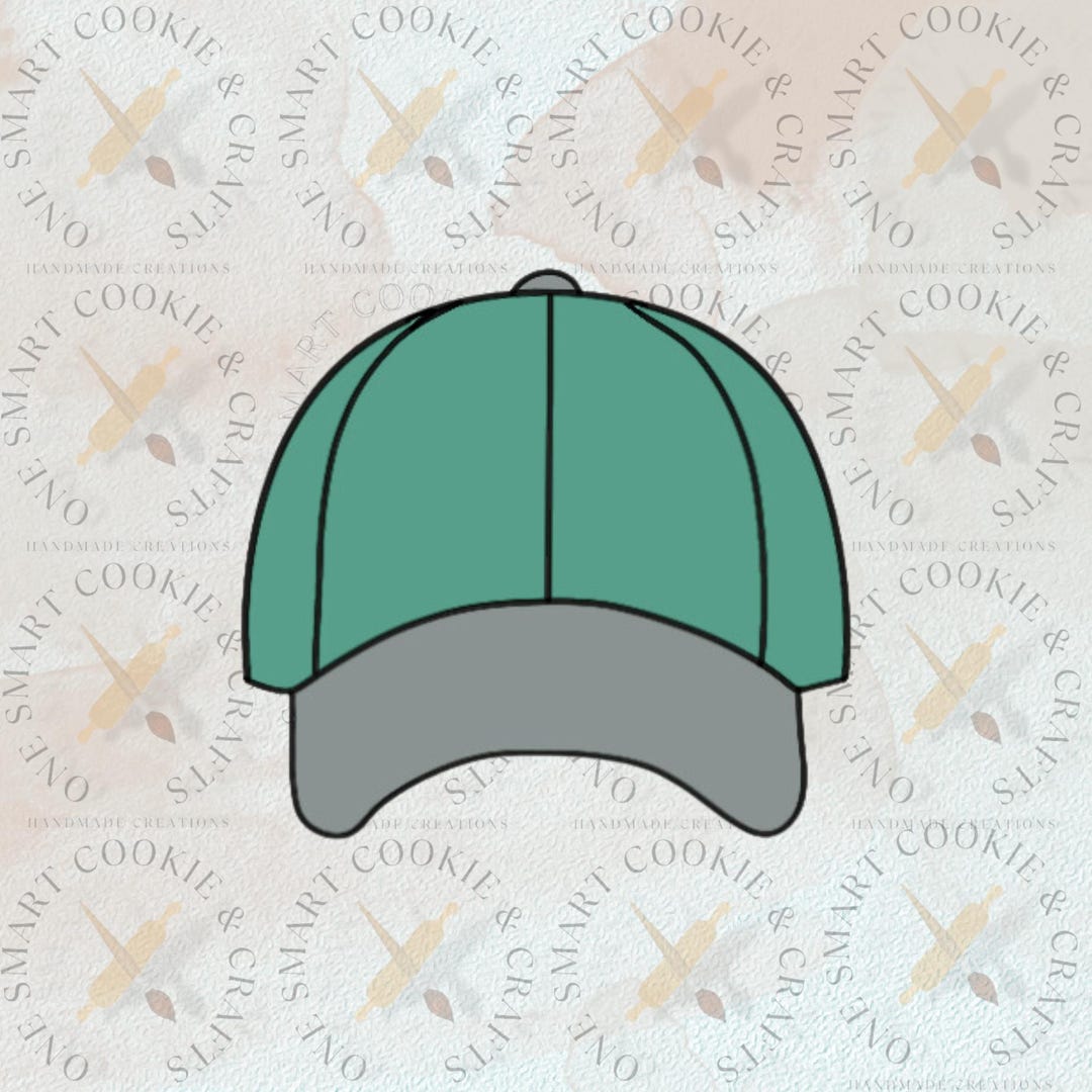 Hat Cookie Cutter/baseball Cap Cookie Cutter/sports Cookie Cutter ...