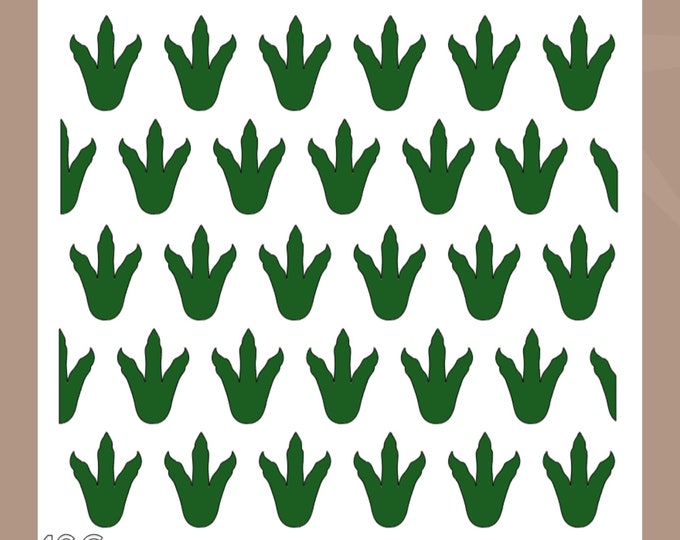 Dinosaur 105 Stencil - Etsy