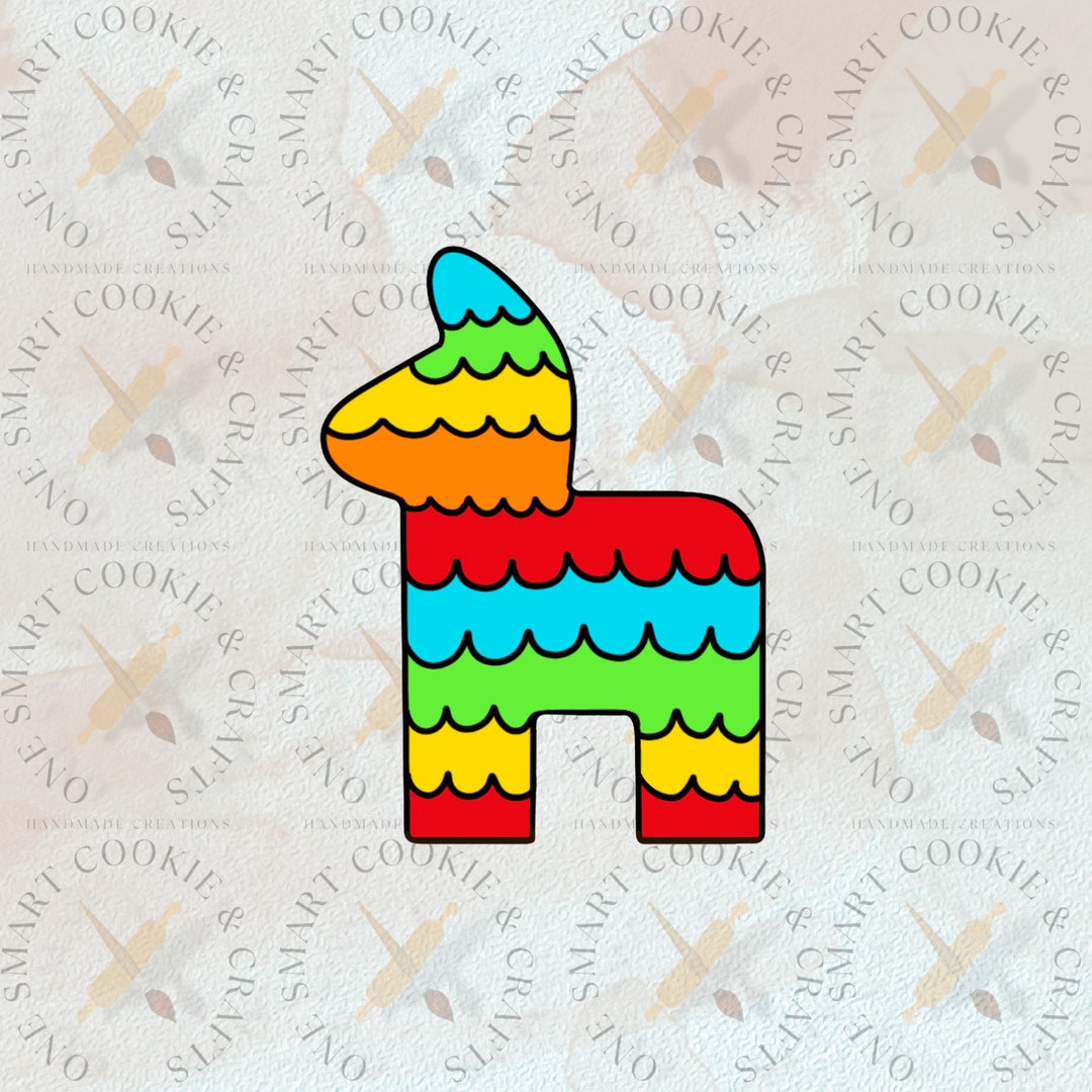 Piñata Cookie Cutter/cinco De Mayo Cookie Cutter/fiesta Cookie Cutter ...