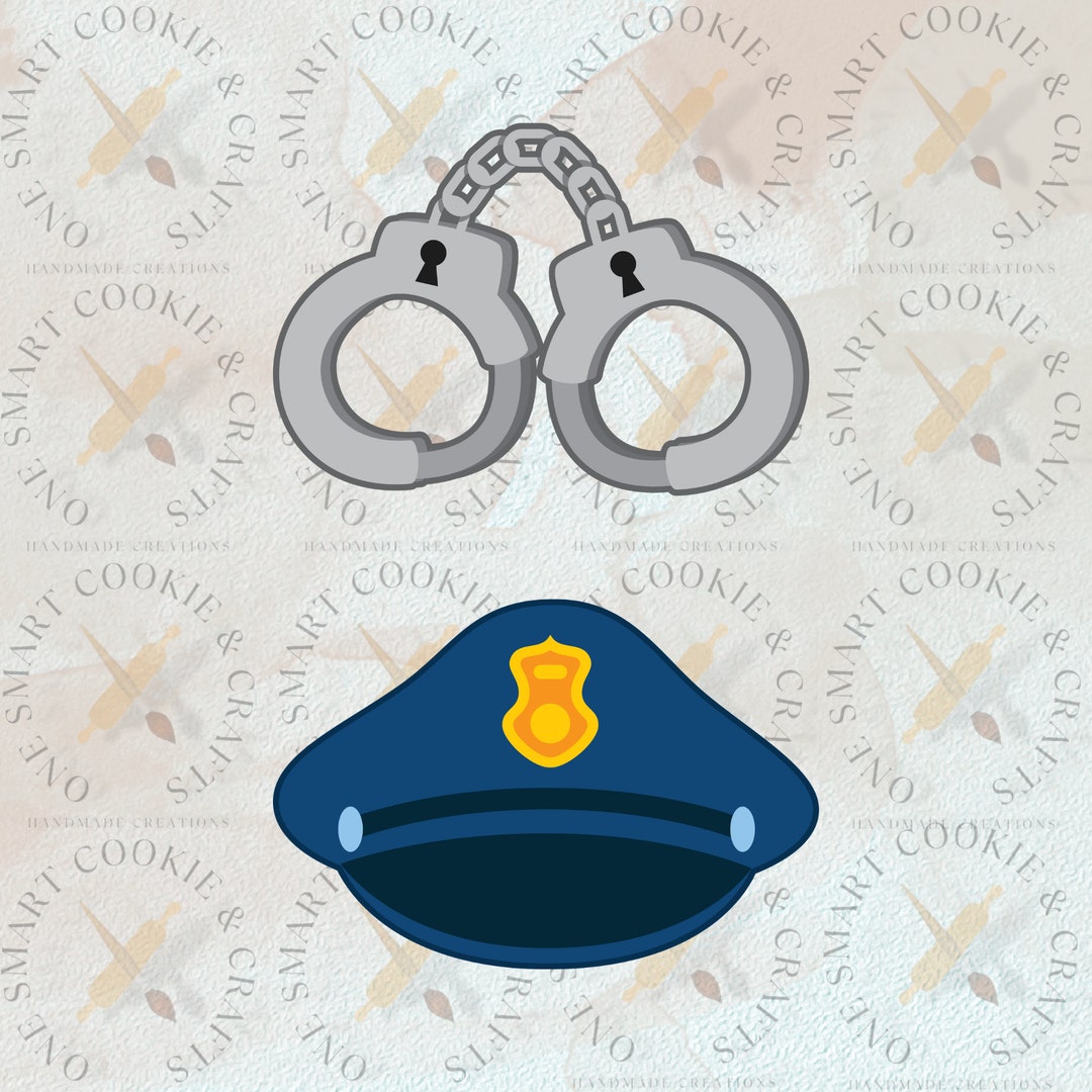 Police Cookie Cutter/police Officer Cookie Cutter/car Cookie Cutter ...