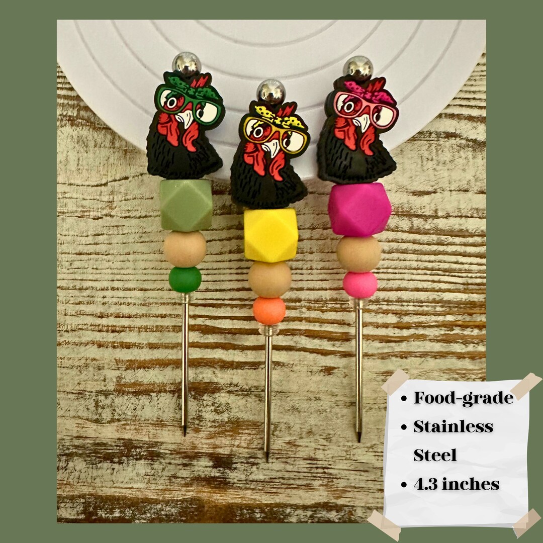 Chicken Cookie Scribe/beaded Cookie Scribe/cake/scribe Tool/pokey Tool ...