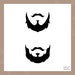 Beard Cookie Stencil/father's Day Cookie/mylar Stencil/reusable Stencil ...