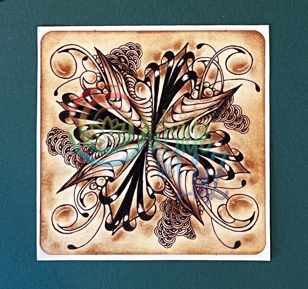 Sassy Tangle Replica Vinyl Sticker Small Size Completed on Tiktok Great ...