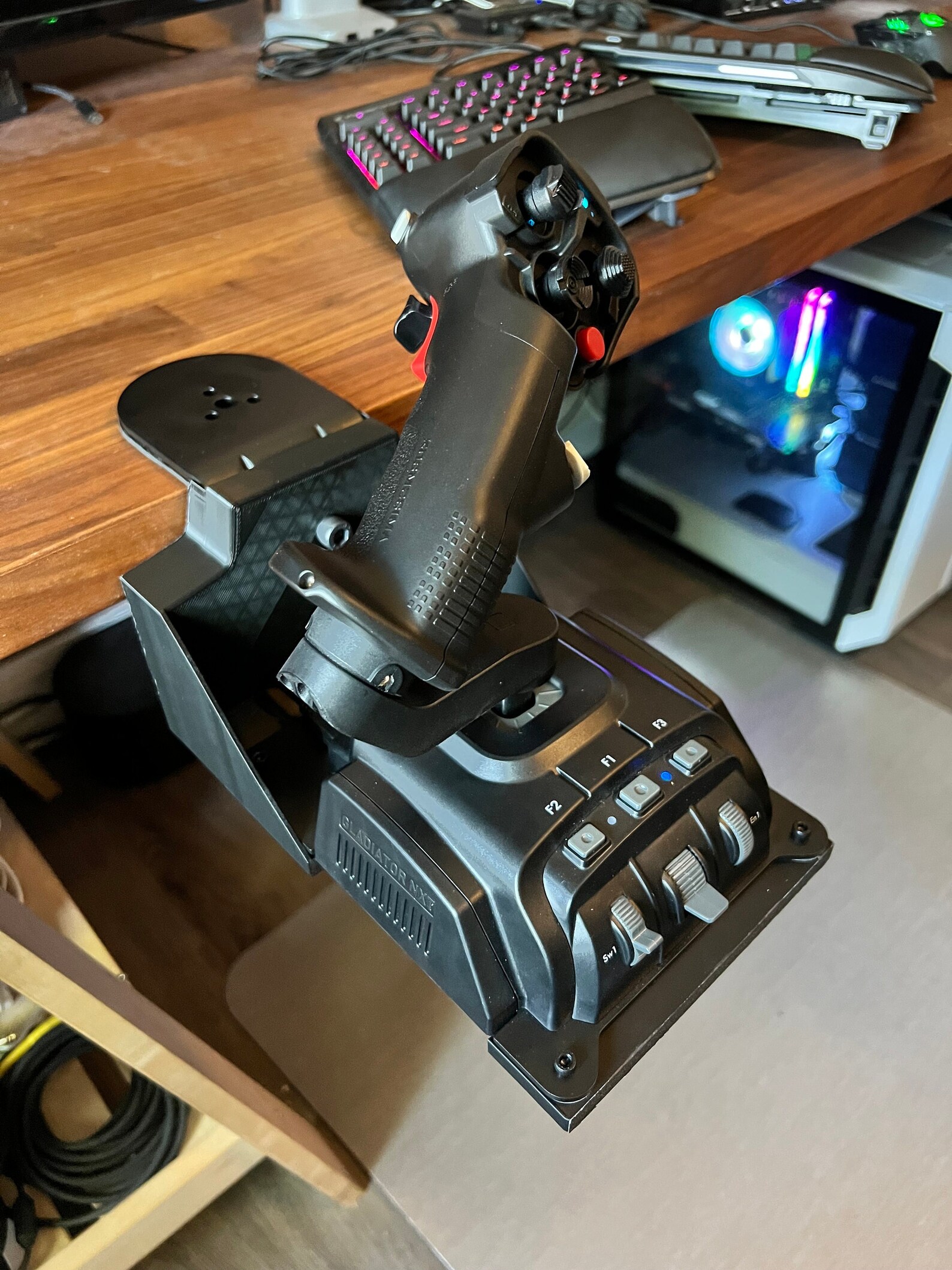 VKB Gladiator Desk Mount STL - Etsy Canada