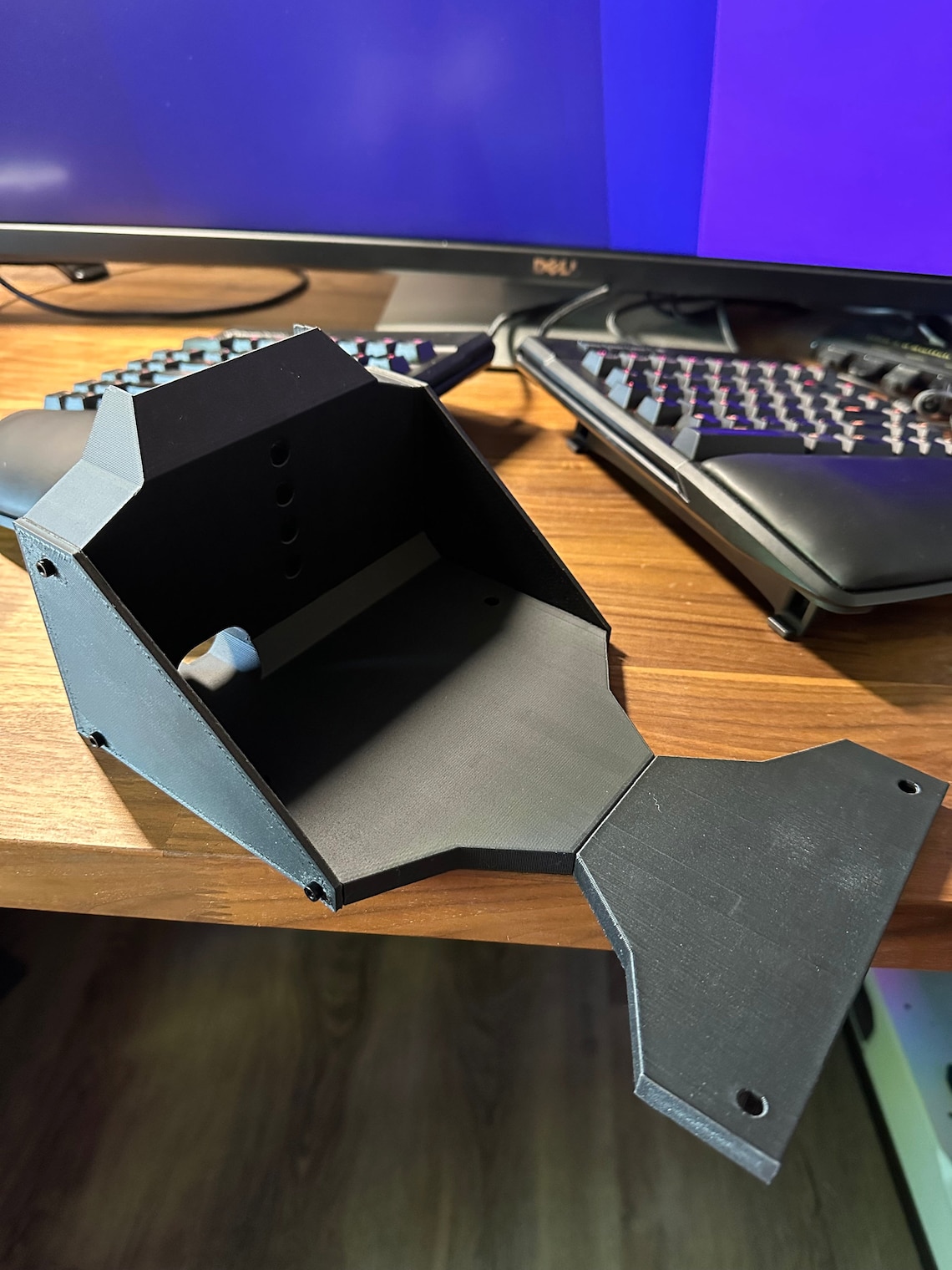VKB Gladiator Desk Mount STL - Etsy