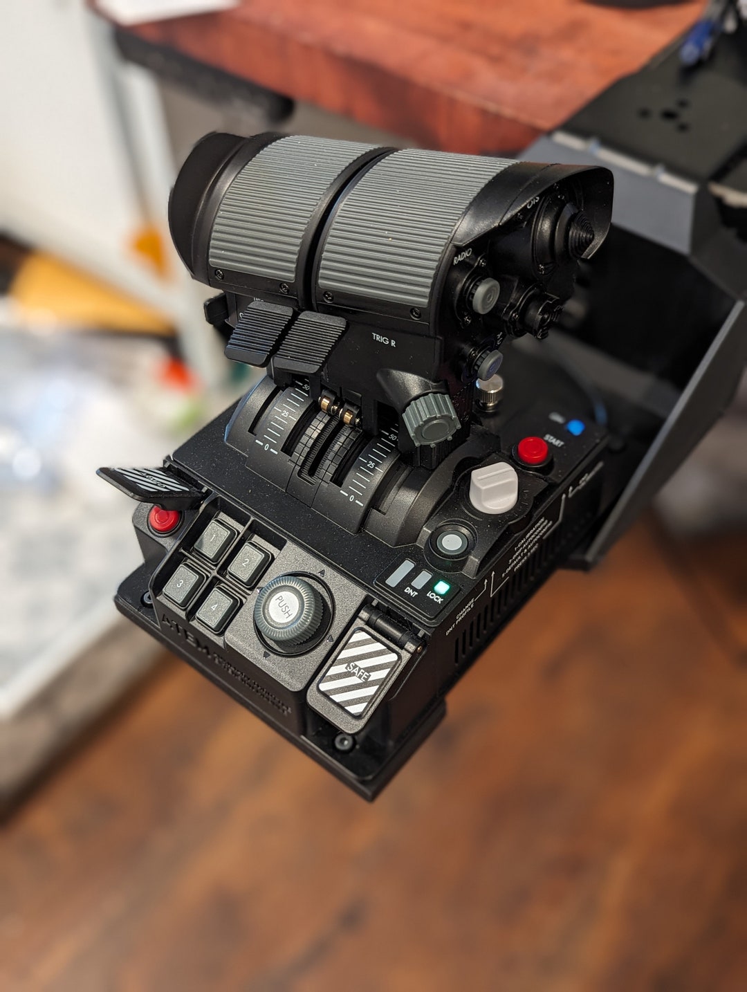 VKB STECS Throttle System Mini Plus Desk Mount - 3D Printed WITH ...