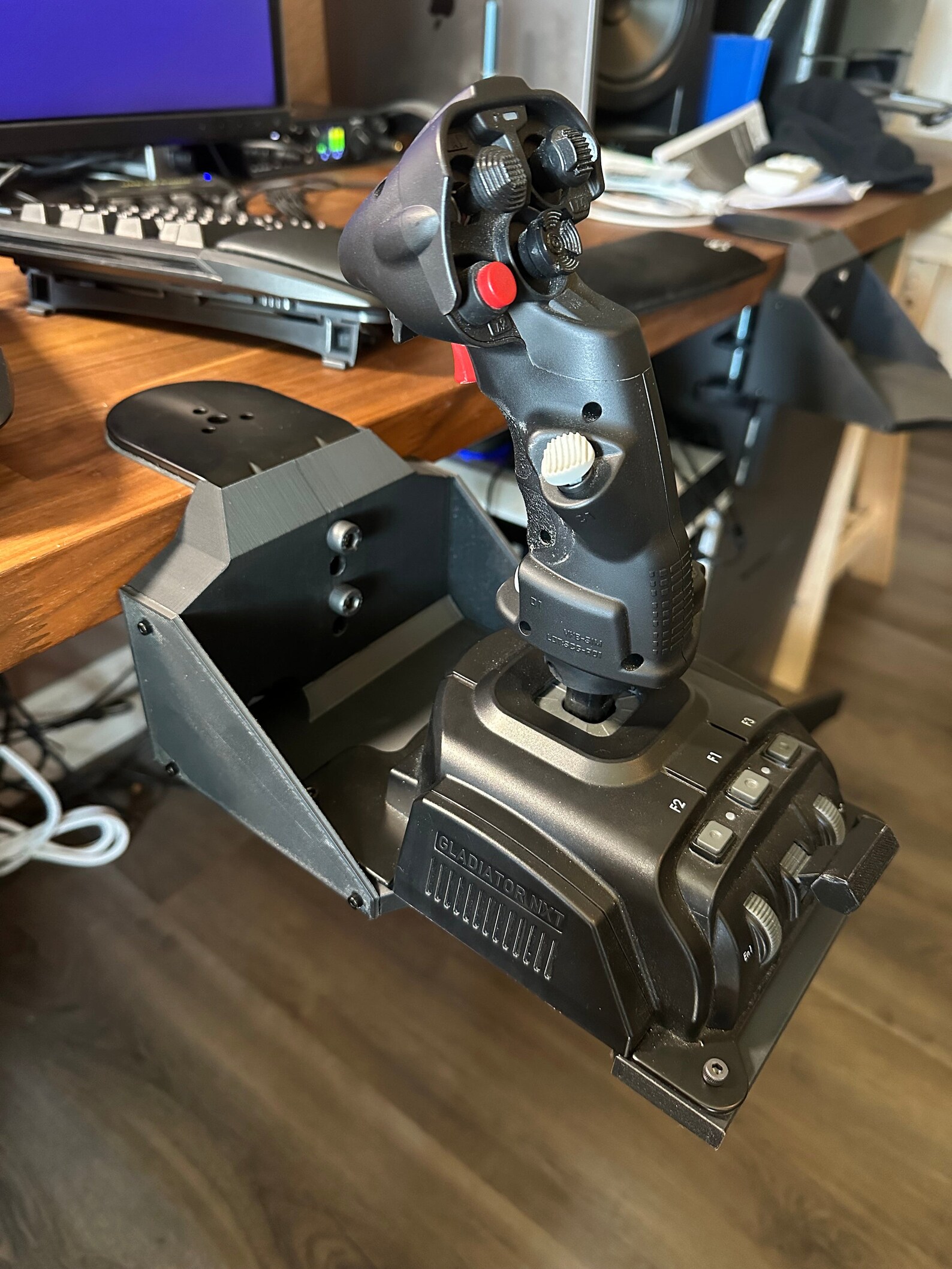 VKB Gladiator Desk Mount - 3D Printed WITH Hardware - Etsy