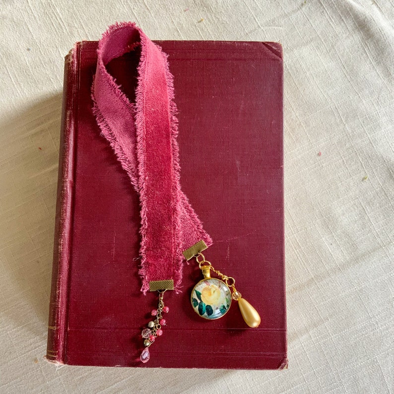 Velvet Ribbon Bookmarks Flowers Bees Butterflies Deer - Etsy