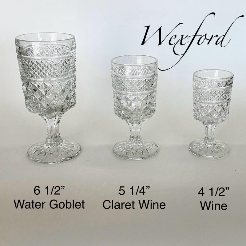 Anchor Hocking Wexford Glass - Etsy