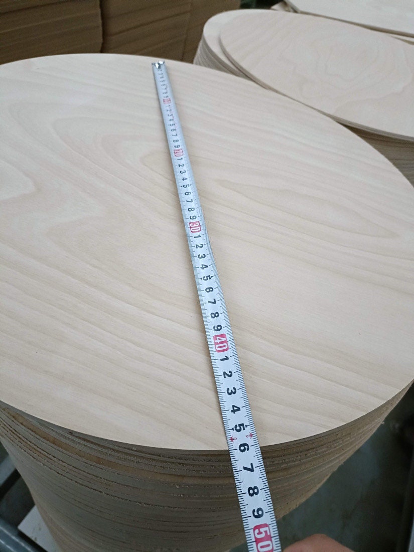 18" Birch Wood Round/ Wood Circle for Signs, CNC, Laser Cut/ Top ...