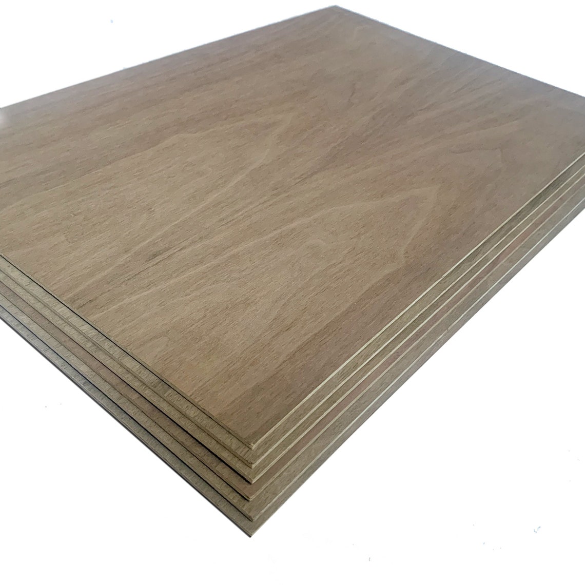 Walnut Plywood Panels, 1/8” 3mm, Glowforge Ready Material, Walnut ...