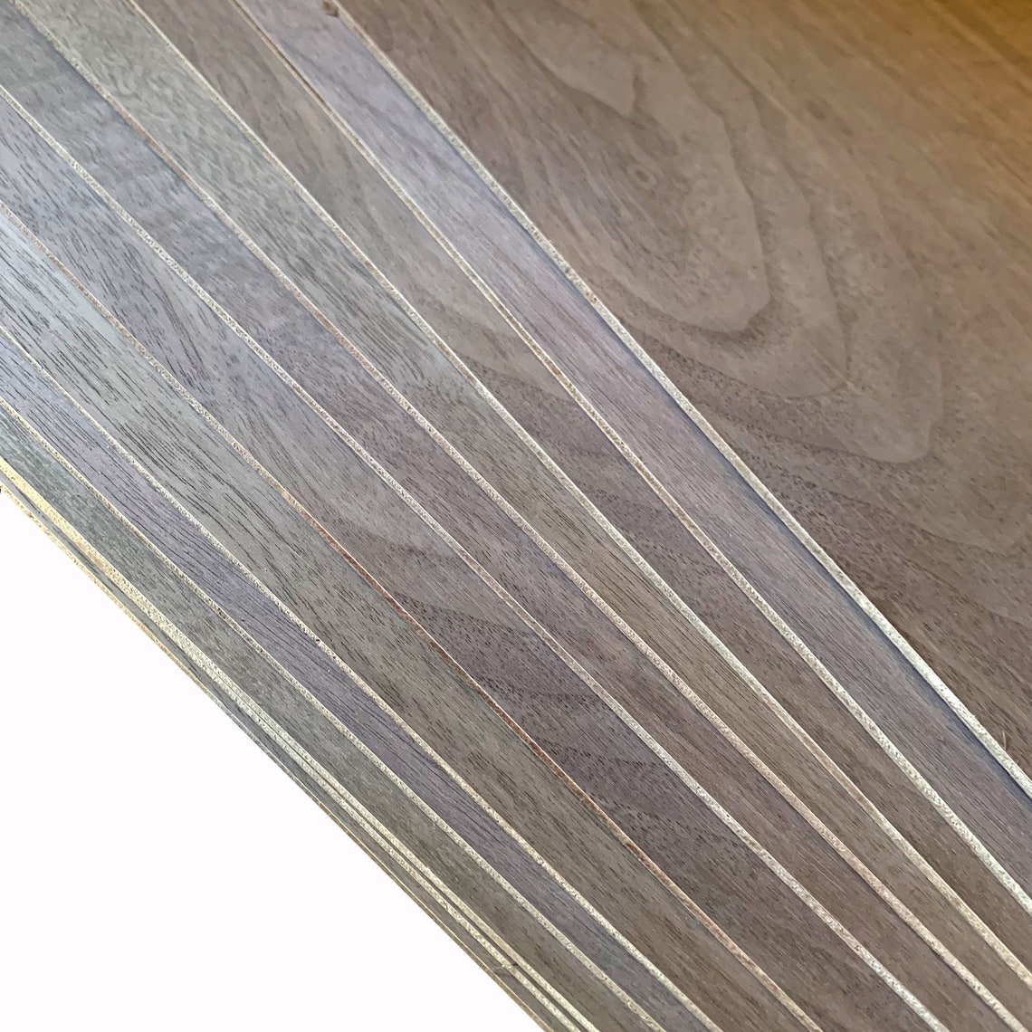 Walnut Plywood Panels, 1/8” 3mm, Glowforge Ready Material, Walnut ...