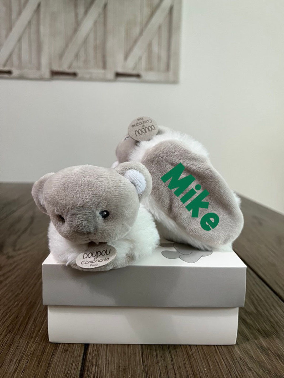 Baby Boy Koala Slippers | Personalized Animal Baby Slippers | Newborn ...