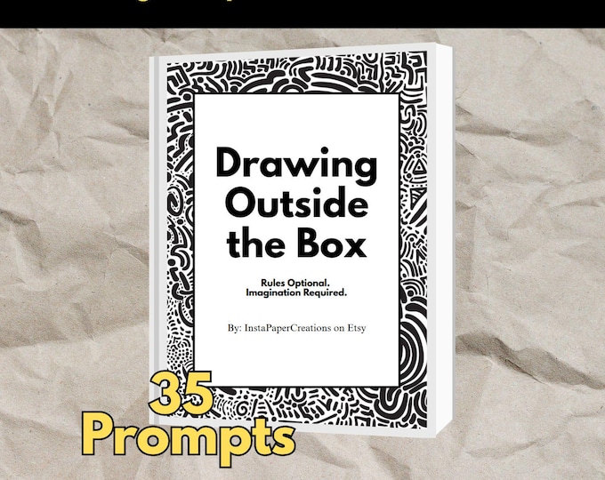 30-day Sketching Prompts – Daily Drawing Challenge (digital Download ...