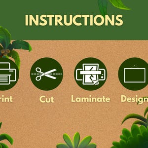 Animal Print Letters | A–Z Cut Out Alphabet Printable - Etsy