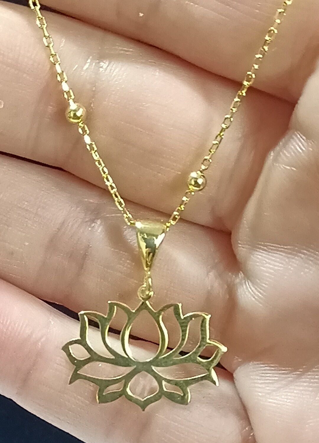 925 Sterlin Silver Lotus Flower - Etsy