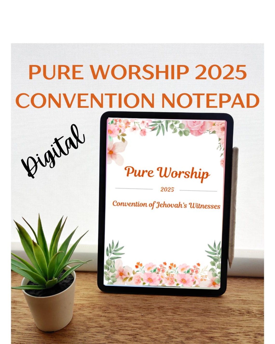 2025 Regional Convention Notebook (white) JW Special Convention Digital ...